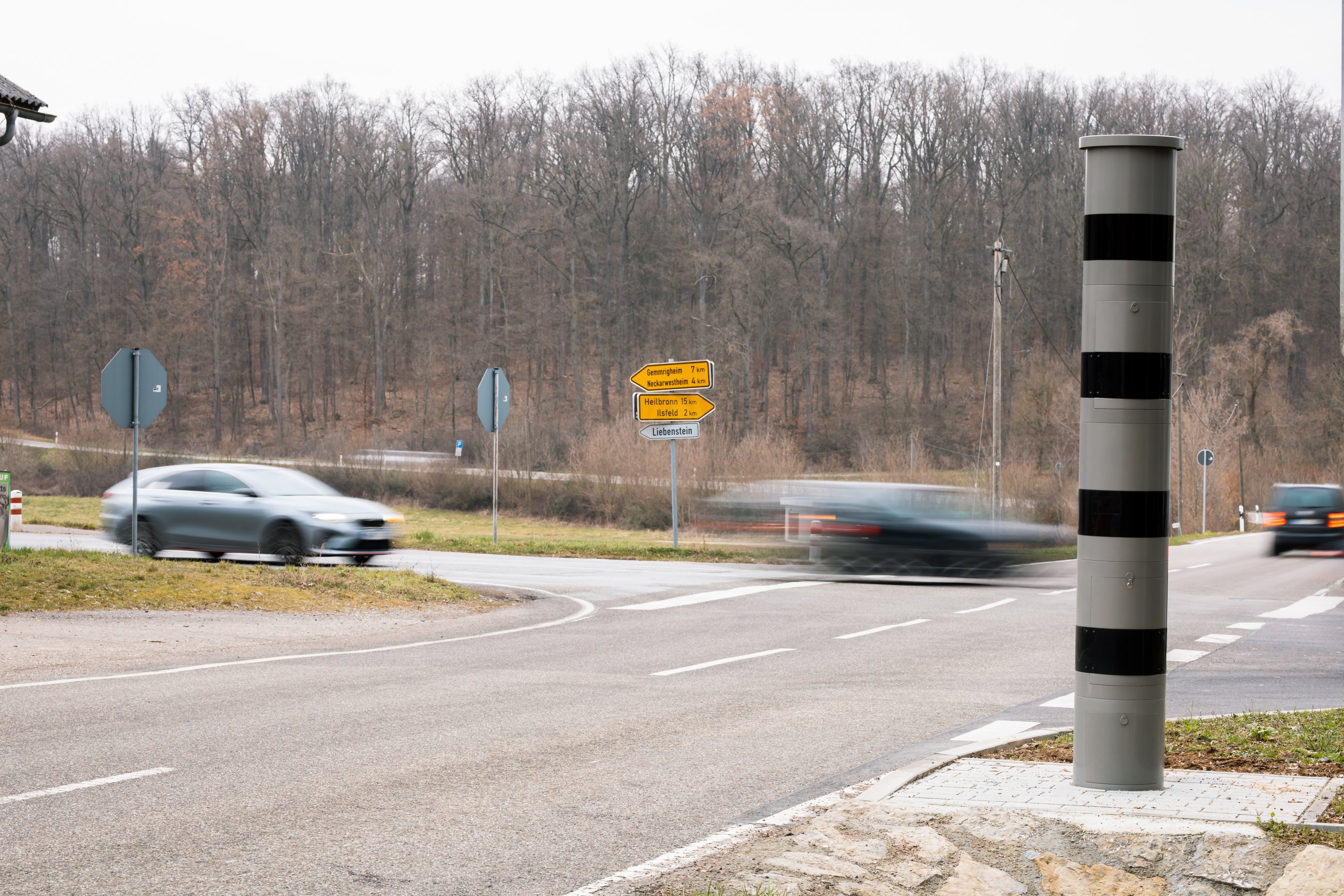 Stationäre Geschwindigkeitsmessung / ERA Heilbronn